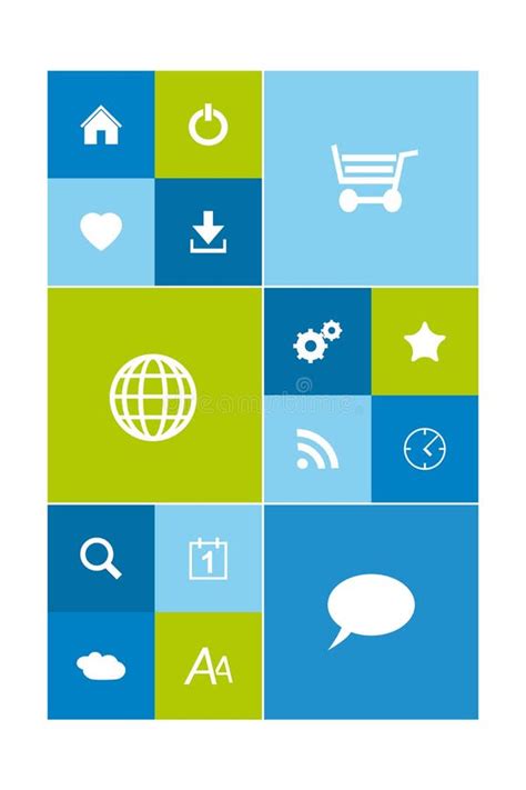 Metro Interface Media Stock Vector Illustration Of Digital 33867092