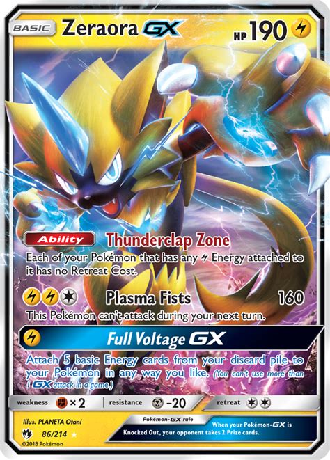 Zeraora Pokémon Detail