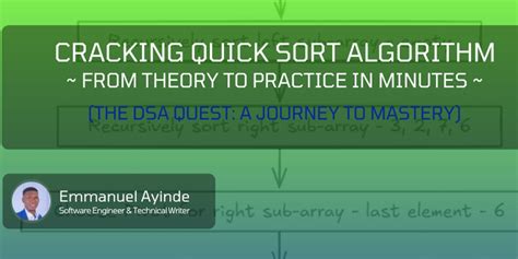 Cracking Quick Sort Algorithm From Theory To Practice In Minutes Dev Community