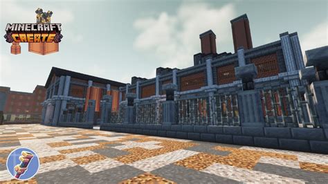Minecraft Create Mod 0 5 ── Steampunk Factory Youtube