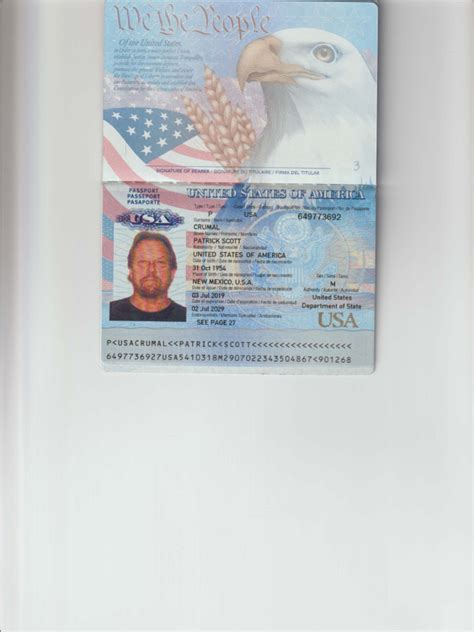 Scrumal19 Patrick Crumal Passport Pdf