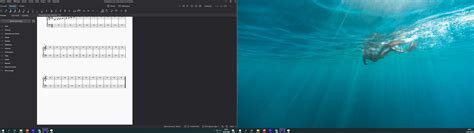 Mu4 Issue When Musescore Is Enlarged The Window Is Larger Than The Screen Causing A White