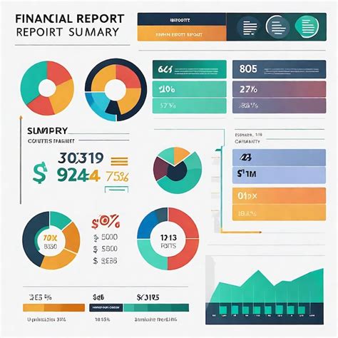 Premium Ai Image Financial Report Summary Outputs