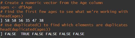 Use The Duplicated Function In R Find And Remove Duplicates