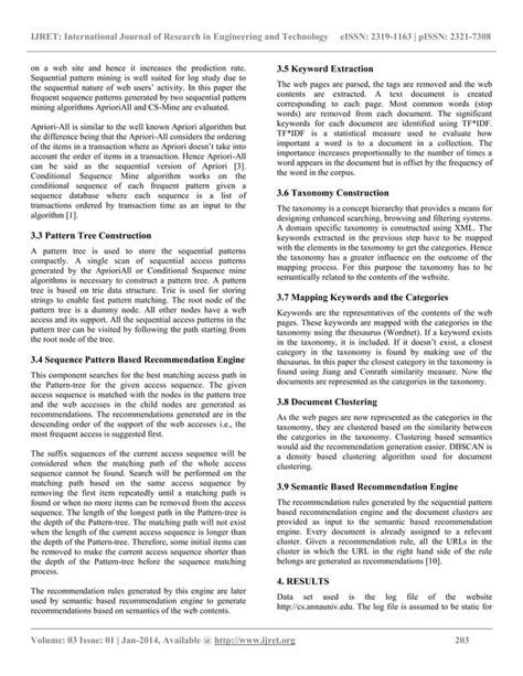 recommendation generation by integrating sequential pattern mining and semantics pdf