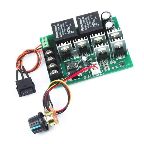 Pwm Infinite Dc Motor Controller Bidirectional Speed Control Switch Forward And Reverse