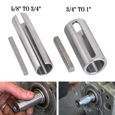 3mirrors Gas Engine Pulley Crank Shaft Sleeve Adapter Predator