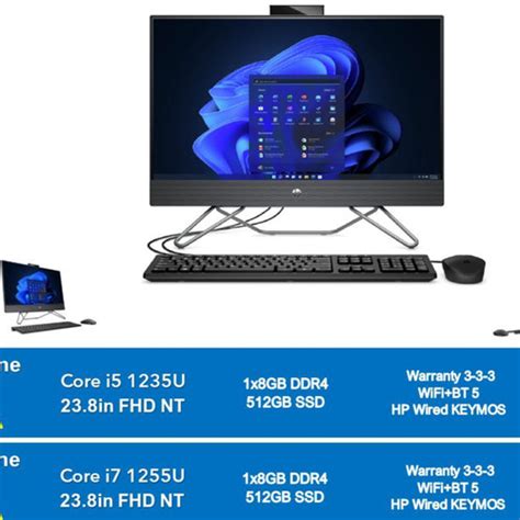 Jual PC HP AIO ProOne G I Ssd FHD Win All In One I Jakarta Pusat