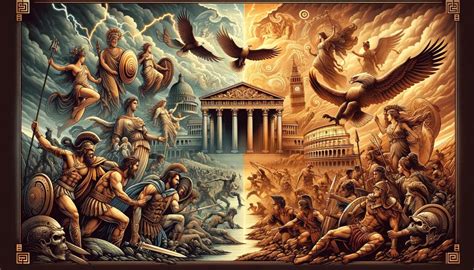 Entre Deuses E Homens As Diferenças Entre A Mitologia Grega E Romana