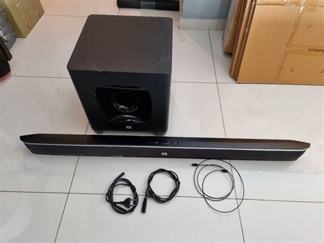 Jbl Audio Bar With Subwoofer Audio Soundbars Speakers Amplifiers On Carousell