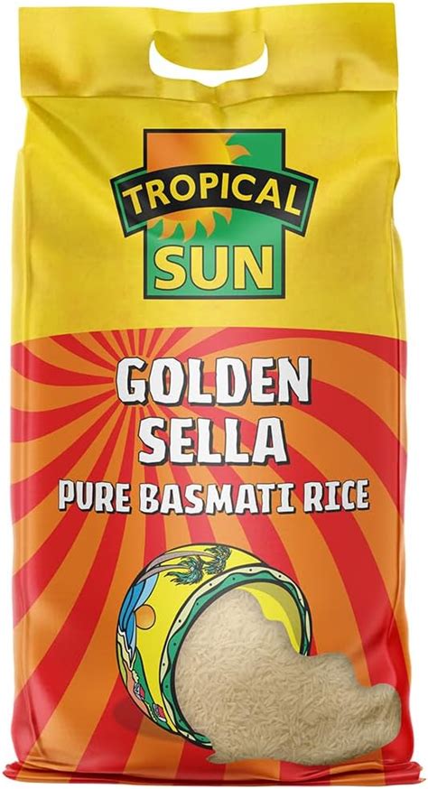 Tropical Golden Sella Pure Basmati Rice Q Martqodesh Online Grocery