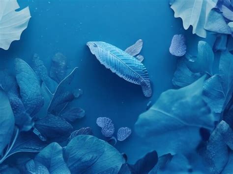 Design An Attractive Sea Wallpaper Pattern Premium Ai Generated Image