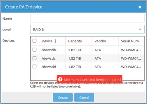 Missing One Of Four Drives In Raid Management Raid Openmediavault