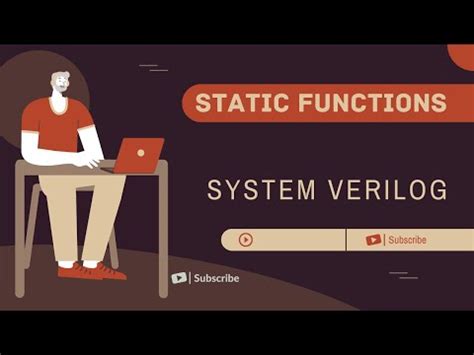 Static Functions In System Verilog Youtube