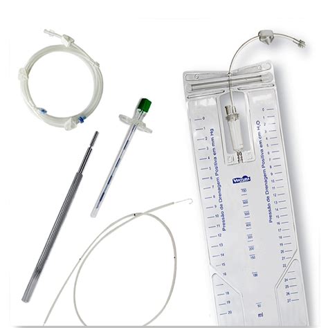 Catéter Drenagem Ventricular Externa Adulto 35cm Ventura Cardiotronic