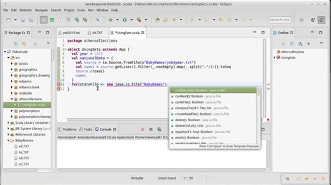Using Sets In Scala Youtube