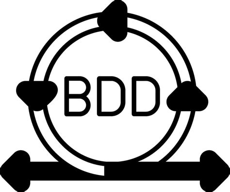 Behavior Driven Development Glyph Icon 49293188 Vector Art At Vecteezy