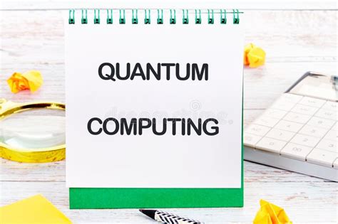 Business Programming Interface Application And Network Concept Text Quantum Computing In An