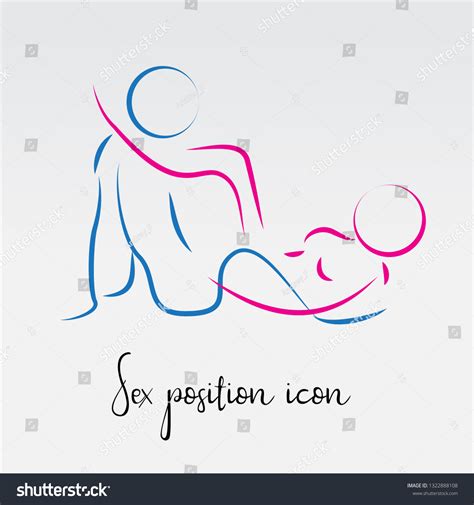 Sex Poses Vector Icon Line Icon Vector De Stock Libre De Regal As Shutterstock