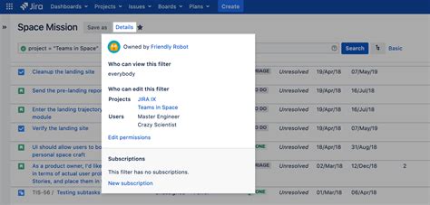 Managing Filters Administering Jira Applications Data Center 110