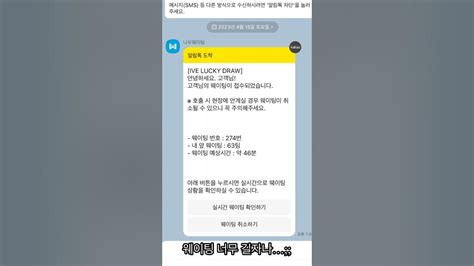 다이브로그 미친 웨이팅을 뚫고 들어간 아이브 사웨 럭드 Youtube