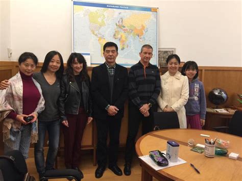 Visit Of The Central China Normal University Wuhan China Office Of The Vice President For