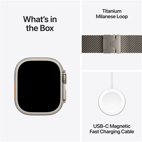 Apple Watch Ultra 2 Gpscellular 49mm Titanium Case With Natural