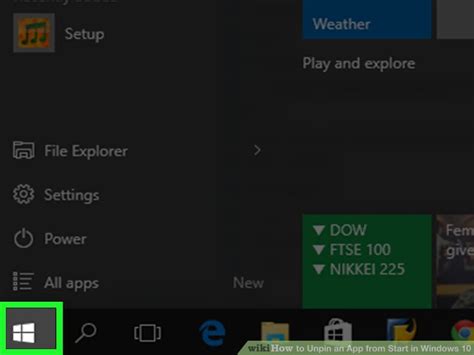 How To Unpin An App From Start In Windows 10 4 Steps