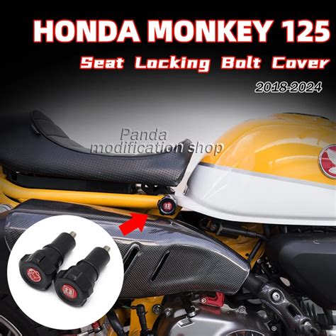 For Honda Monkey 125 Accessories Monkey 125 Seat Locking Bolt Cover