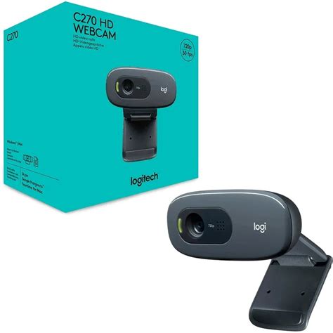 Webcam Logitech C270 Black Cmic Mlx