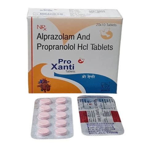 Alprazolam Propranolol Hcl Tablets At ₹ 170 Box Propranolol Hydrochloride Tablet In Sirmaur