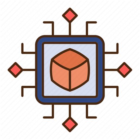 Chip Processor Data Project Development Icon Download On Iconfinder