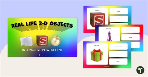 Real Life 3d Objects Interactive Powerpoint Teach Starter