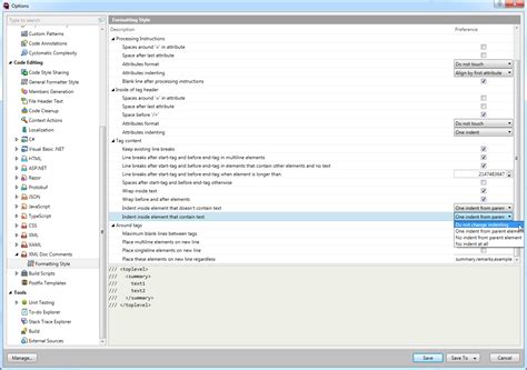 C Disable Auto Indent Of Comments With Visual Studio 2015 Stack