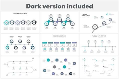 Timelines Animated Infographics