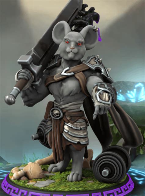 Hero Forge Mouse Mini R Heroforgeminis