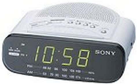 Sony Icf C212 Fmam Clock Radio Instruction Manual