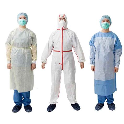 Fluid Resistant Surgical Protective Suit Wear Coverall Nursing Labor Delivery Isolation Gown