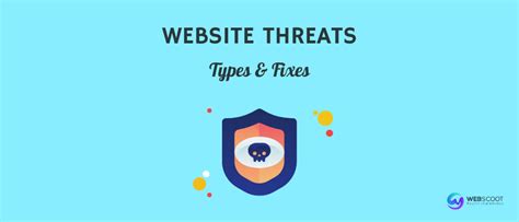 Types Of Web Security Threats And Their Fixes