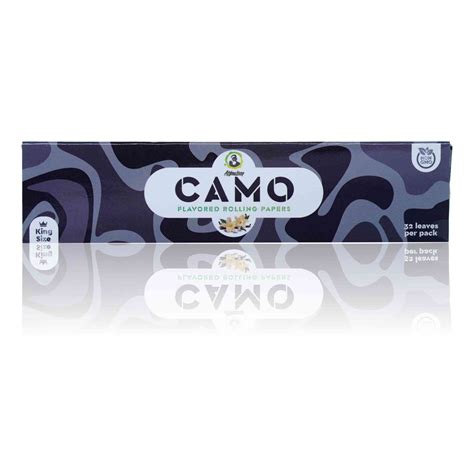 Afghan Hemp Camo Rolling Papers Vanilla Cheef Kit