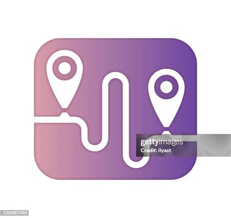 60 Road Map Logo High Res Illustrations Getty Images