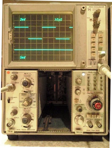 Restoration Of Tek 7603 Scope W 7a18 Amp 7b53a Timebase Page 1
