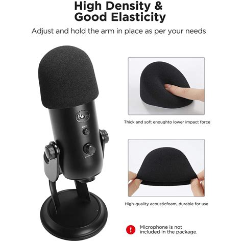 Set Brat Suport Pentru Microfon Innogear Cu Filtru Cu Mengina Clema