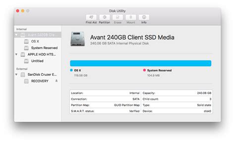 macos windows 10 bootcamp partition unseen by os x ask different
