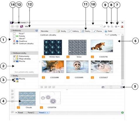 CorelDRAW Témata Nápovdy Seznámení s aplikací Corel CONNECT