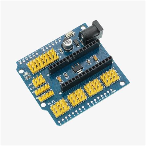 nano 328p expansion adapter breakout board io shield quartzcomponents