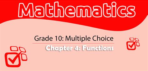 chapter 4 functions multiple choice questions