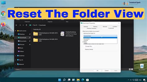 How To Set A Default Folder View For All Folders In Windows 11 Youtube