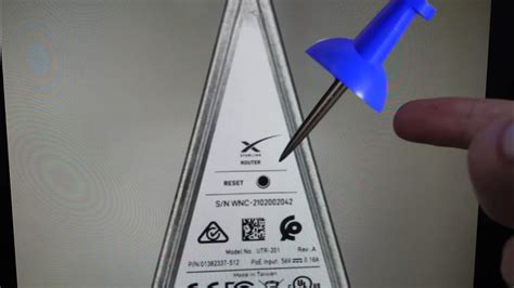 Hard Reset Starlink Router Gen 1 Youtube