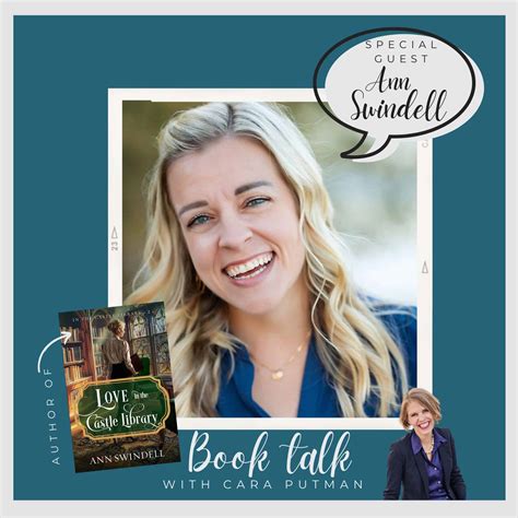 Book Talk Ann Swindell